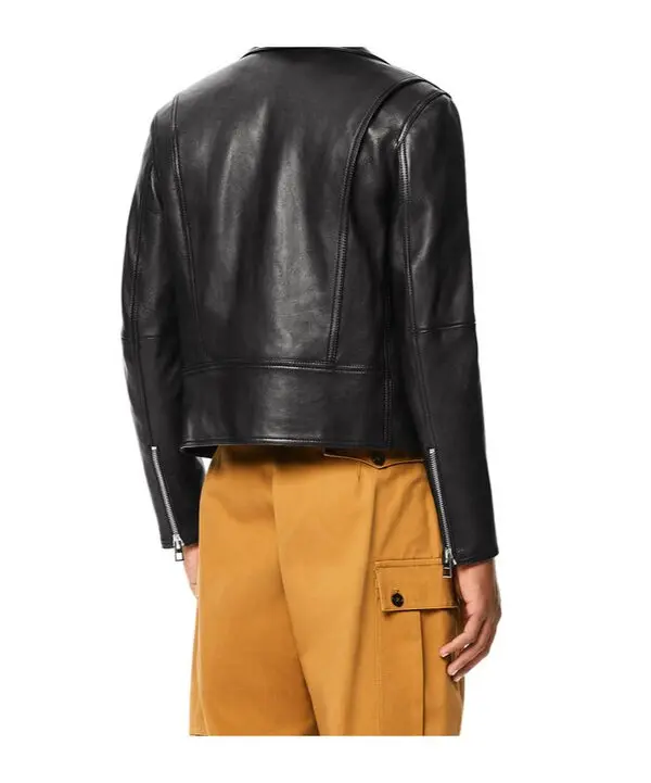 Loewe Leather Biker Jacket