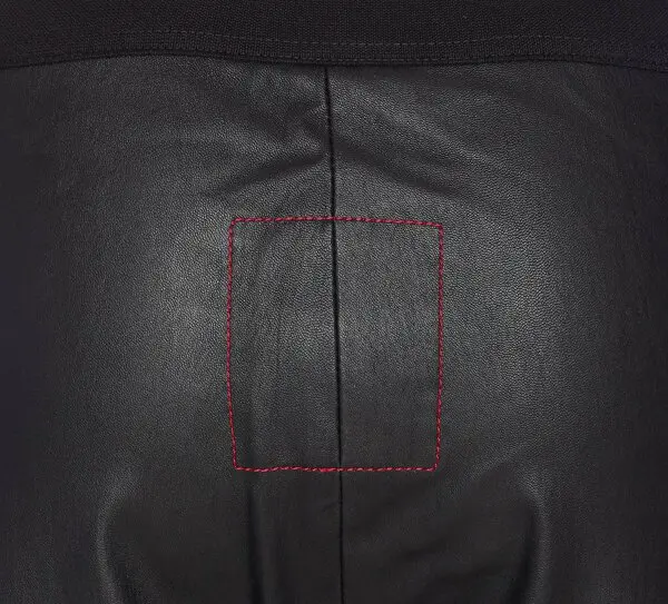 UMA WANG Straight-leg Leather Trousers