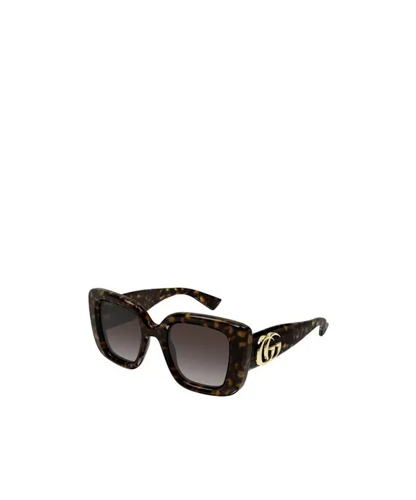 Gucci Butterfly Frame Sunglasses - Black
