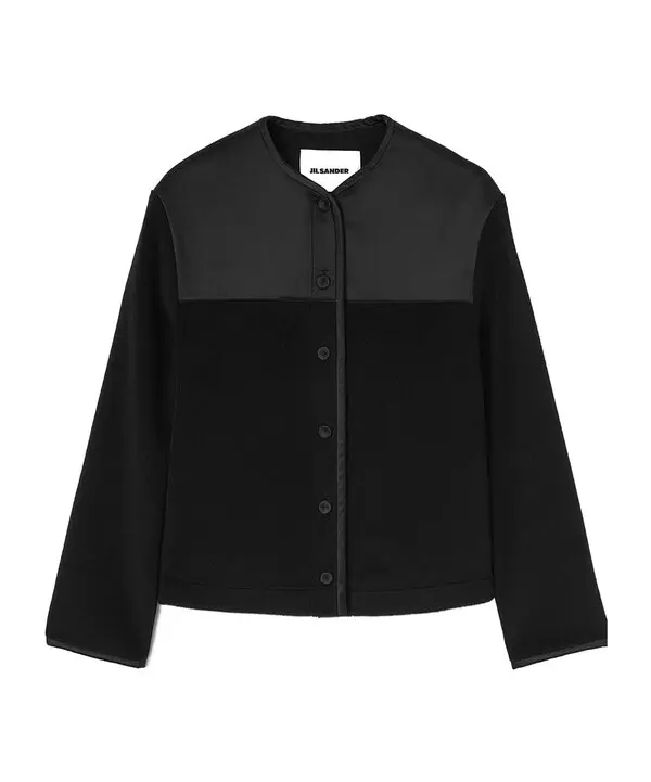 JIL SANDER Panelled Fleece Jacket