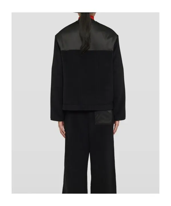JIL SANDER Panelled Fleece Jacket