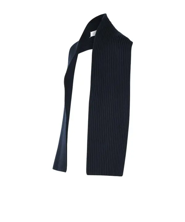MAISON MARGIELA Knitted Scarf - Black