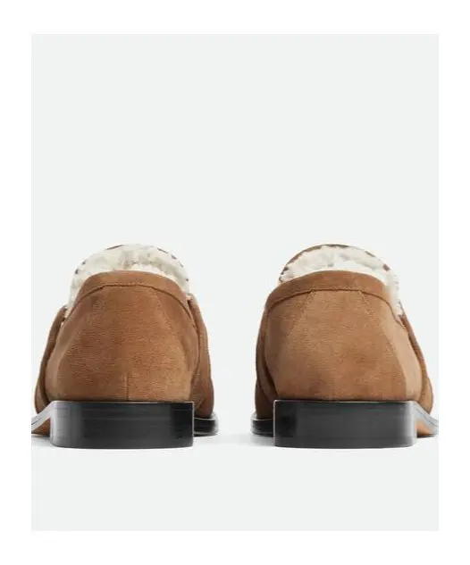 Bottega Veneta Astaire Loafers - Caramel/popcorn