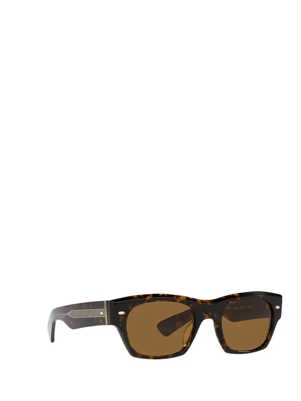 Oliver Spencer Kasdan Square Frame Sunglasses