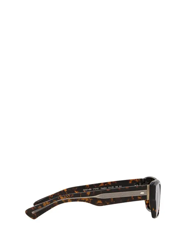 Oliver Spencer Kasdan Square Frame Sunglasses