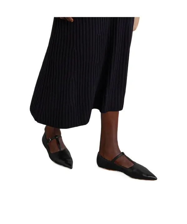 Gabriela Hearst Pointed Toe T-strap Flats