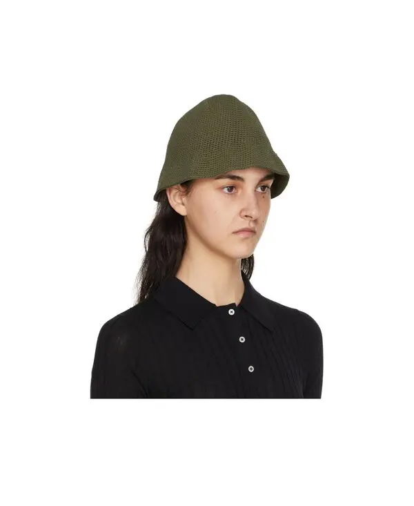 DION LEE Crocheted Fisherman's Hat