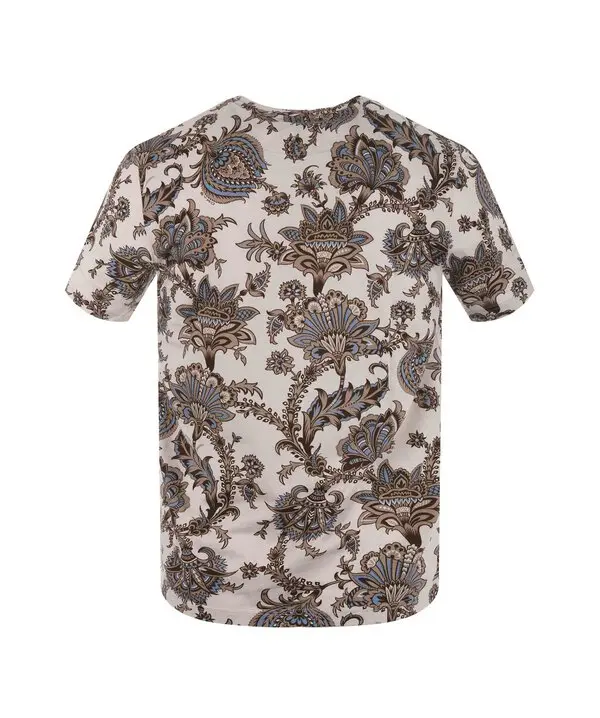 Etro Floral Printed Crewneck T-shirt