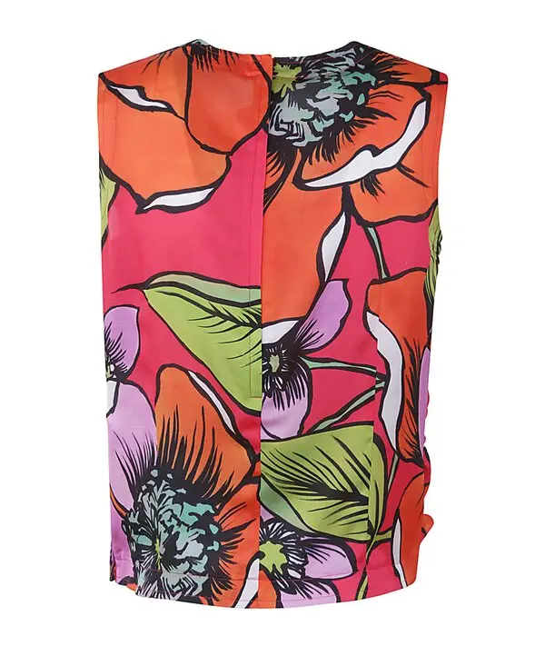 Comme Des Garçons Floral Pattern Vest