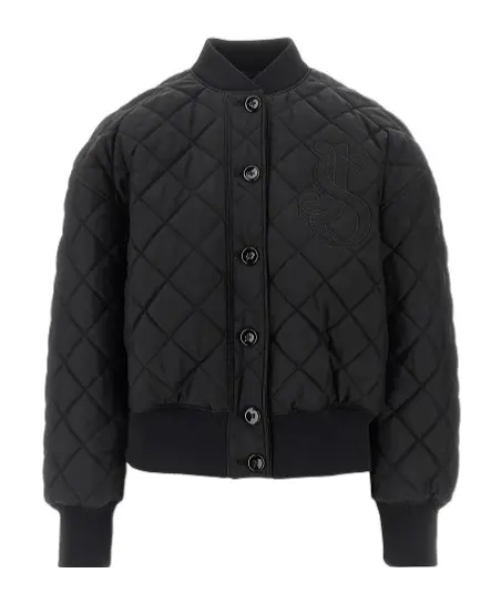 JIL SANDER Quilted Padded Long Sleeve Jacket