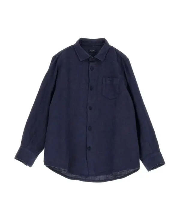 IL GUFO Buttoned Long-sleeve Shirt - Blue