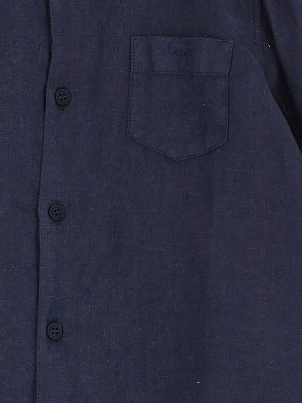 IL GUFO Buttoned Long-sleeve Shirt - Blue