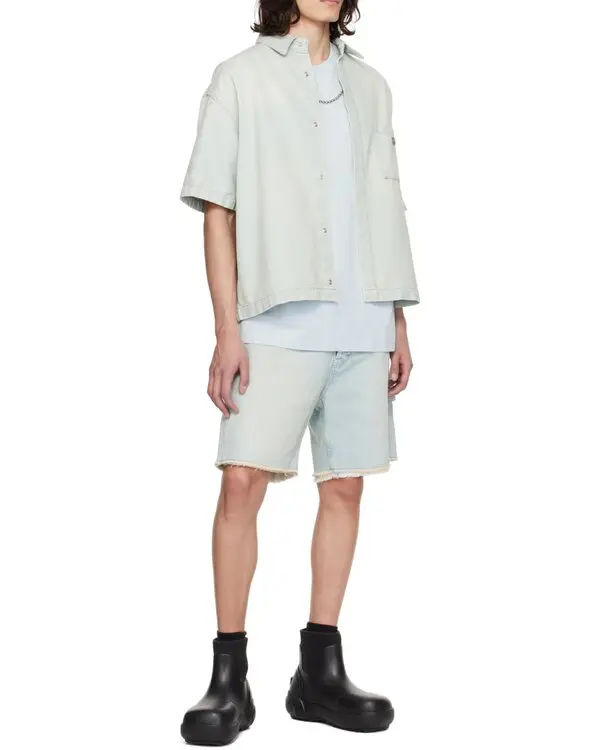 AMBUSH Raw-edge Denim Shorts