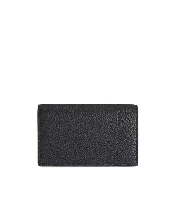 Loewe Logo Embossed Business Cardholder - Black