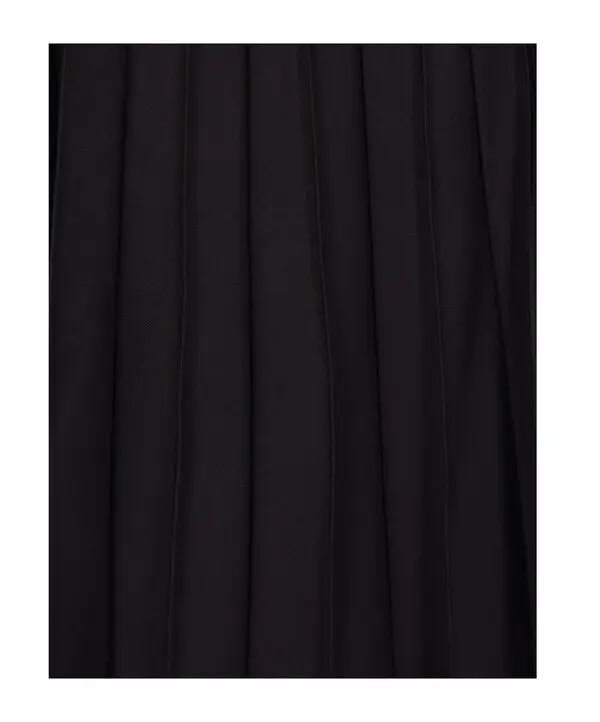 Sacai Pleated Skirt With Belted Waist