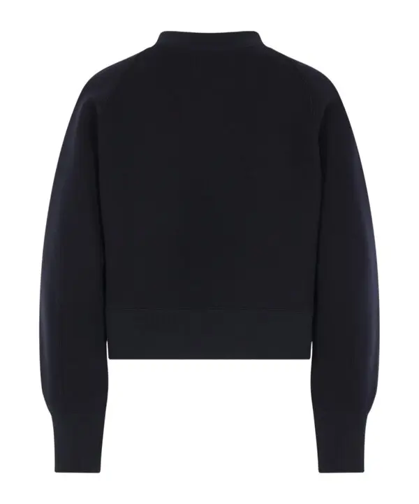 Sacai Sponge Sweat Pullover With Side Zipper