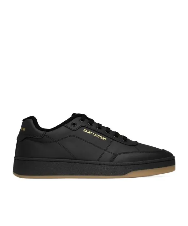 Saint Laurent Sl/61 Lace-up Sneakers - Black