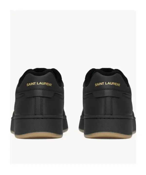 Saint Laurent Sl/61 Lace-up Sneakers - Black