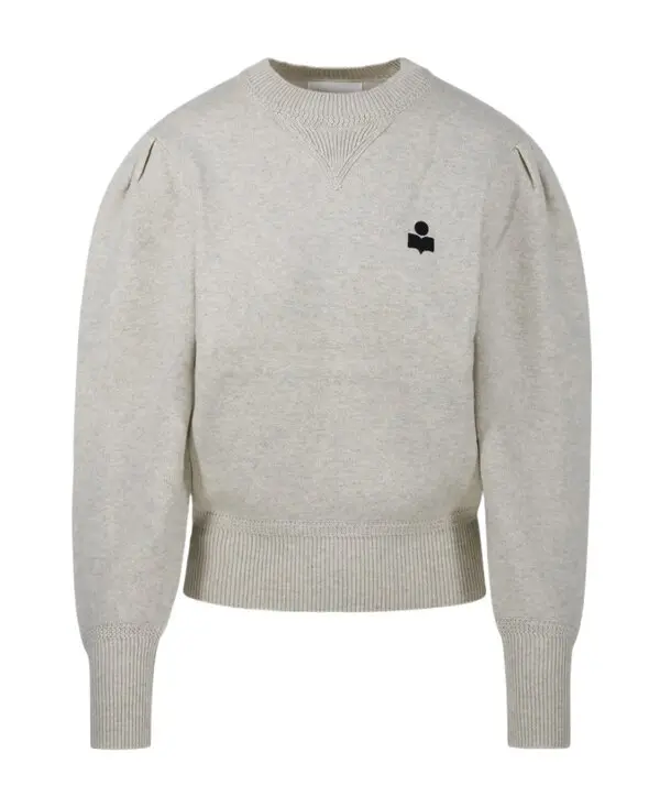 Isabel Marant Étoile Long-sleeved Sweater With Logo Detailing