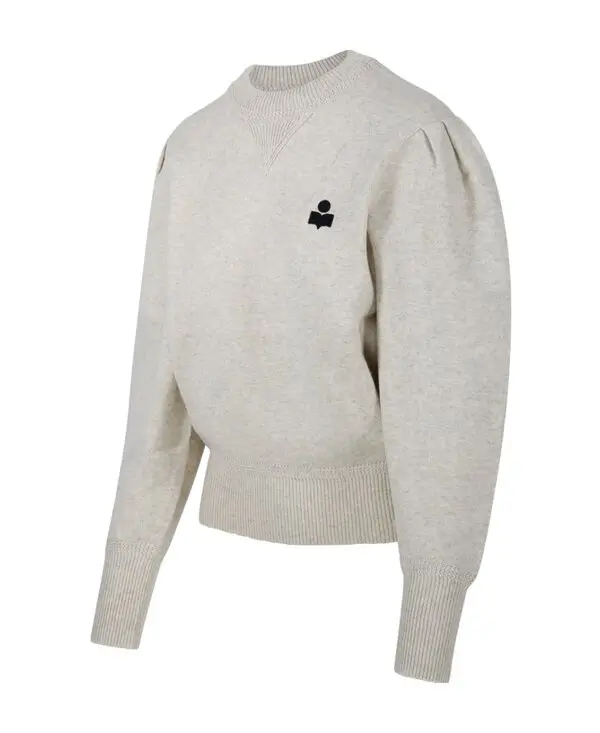 Isabel Marant Étoile Long-sleeved Sweater With Logo Detailing