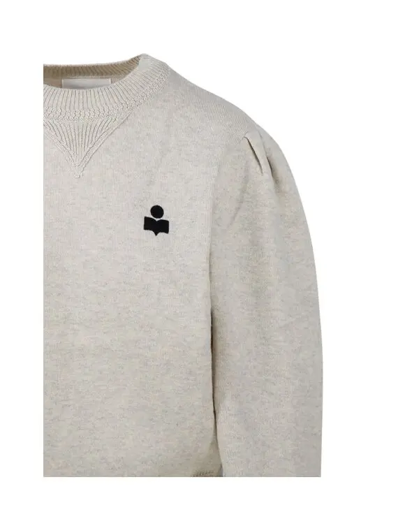 Isabel Marant Étoile Long-sleeved Sweater With Logo Detailing