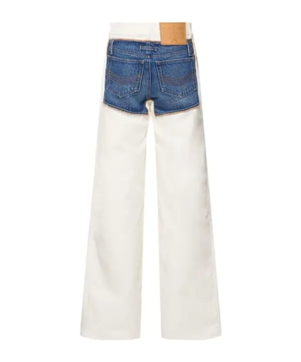 JEAN PAUL GAULTIER Stitch Detail Denim Trousers