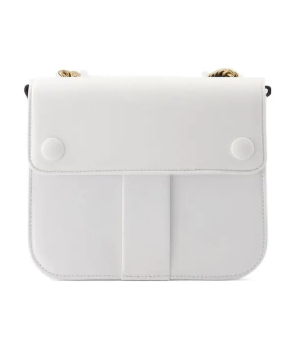 MAISON MARGIELA Two-tone Chain-link Shoulder Bag - Black