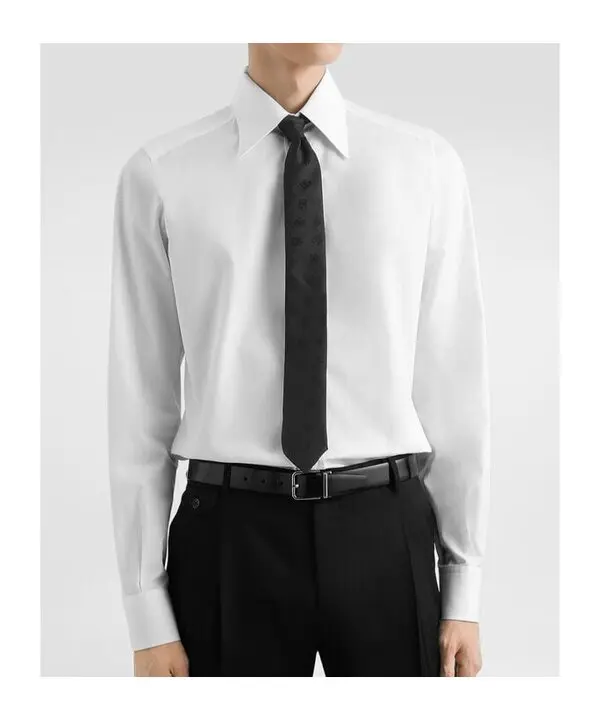 Dolce & Gabbana Dg Logo Jacquard Neck Tie