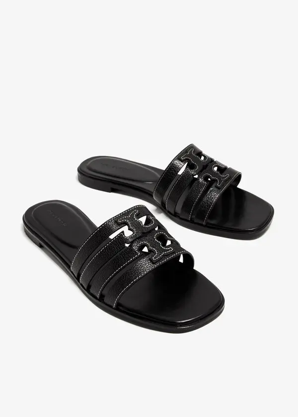 Tory Burch Ines Slides - Black