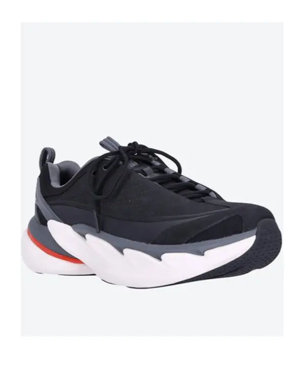 Hoka One One Lace-up Sneakers With Logo And Perforated Details