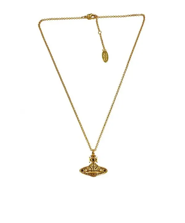 VIVIENNE WESTWOOD Orb Pendant Necklace - Yellow