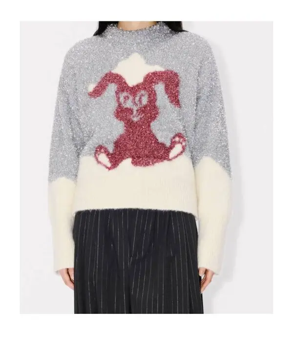 Kenzo Embellished Jumper - Gray