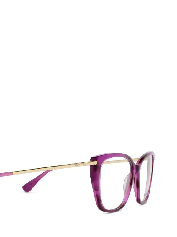 Max Mara Butterfly Frame Eyeglasses - Red