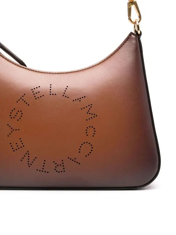 Stella McCartney Zippered Shoulder Bag - Brown