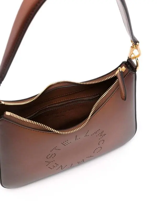 Stella McCartney Zippered Shoulder Bag - Brown