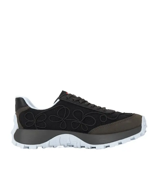 Camper Lace-up Sneakers With Perforated Details And Logo