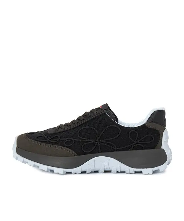 Camper Lace-up Sneakers With Perforated Details And Logo