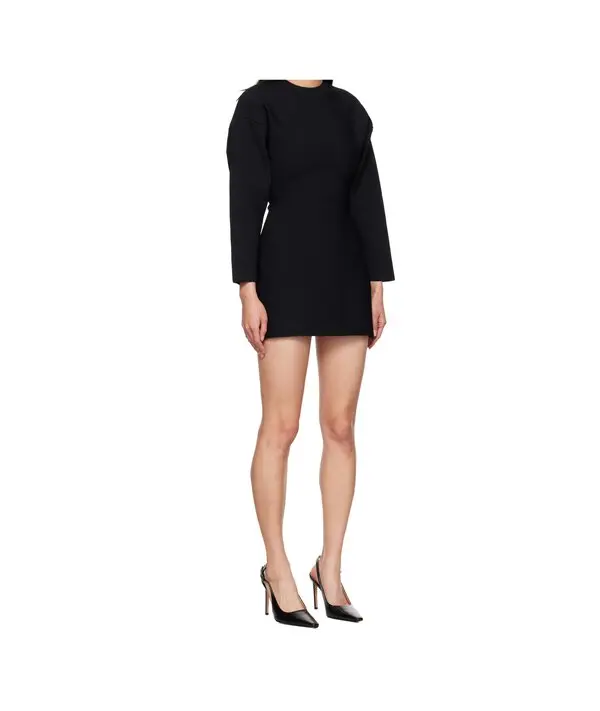 Wardrobe.NYC X Rhw Power Mini Dress - Black