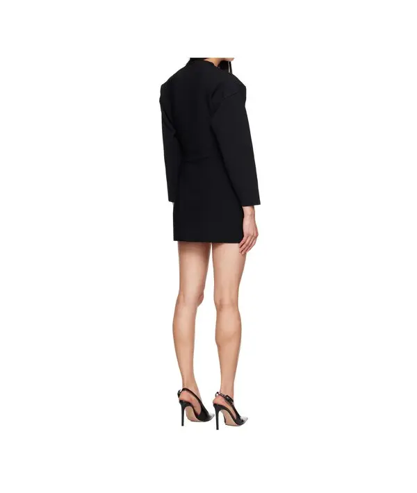 Wardrobe.NYC X Rhw Power Mini Dress - Black