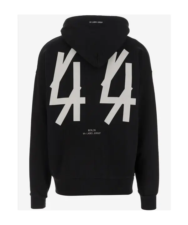 44 LABEL GROUP Fade Rivet Zip Hoodie
