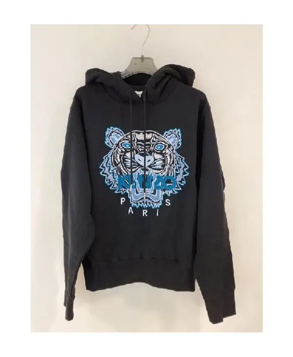 Kenzo Tiger Logo Embroidered Hoodie