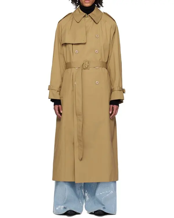 Vetements Double-breasted Trench Coat