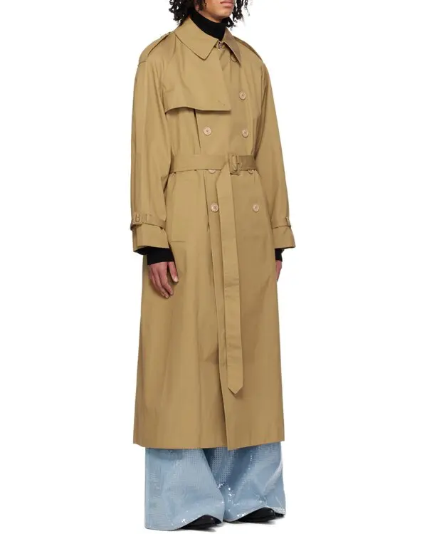 Vetements Double-breasted Trench Coat