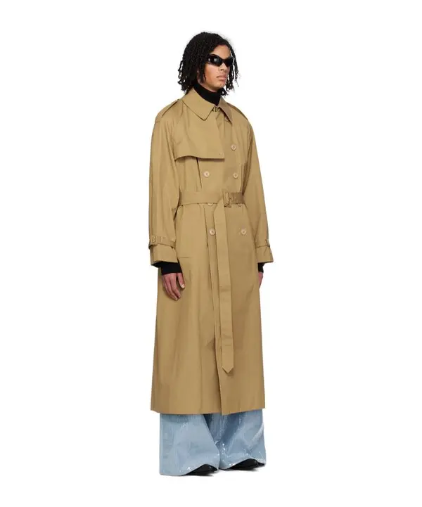 Vetements Double-breasted Trench Coat