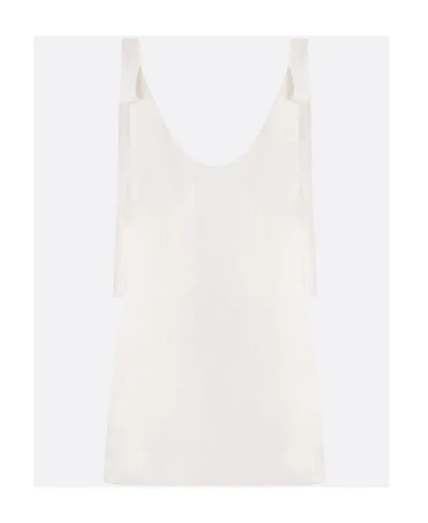 Chloé U-neck Tank Top With Strap Detail