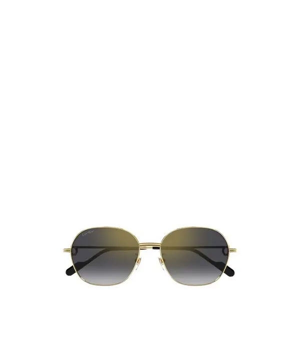 Cartier Round Frame Sunglasses - Gray