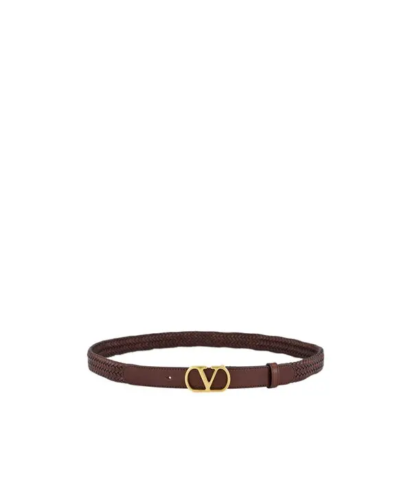 Valentino Garavani Vlogo Signature Belt - Brown
