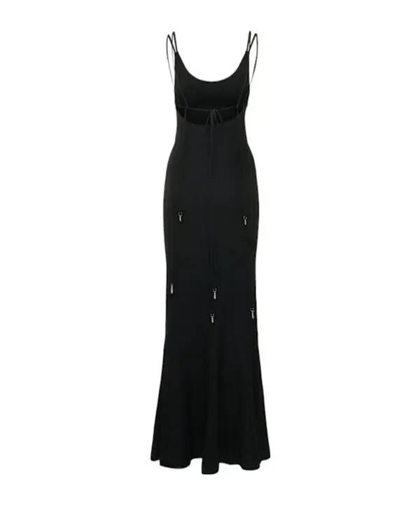 Gabriela Hearst Slip Dress With Back Ties