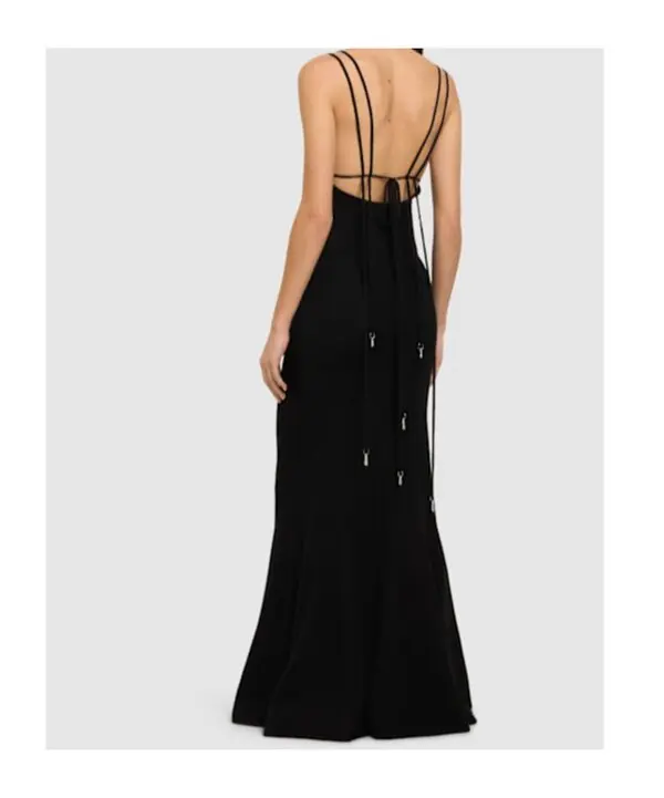 Gabriela Hearst Slip Dress With Back Ties