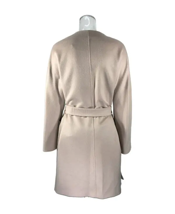 Max Mara Logo Round-neck Coat